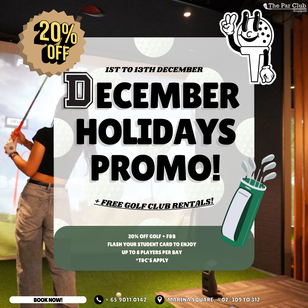 Season’s Savings: Family & Student Golf Bundle at The Par Club Singapo ...
