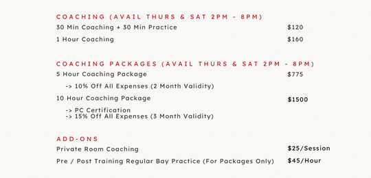 Coaching – The Par Club Singapore